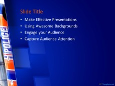 Free Police PPT Template