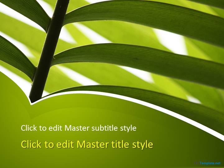 Free Nature PPT Template